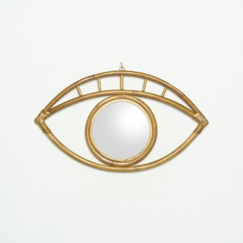 Handcrafted Artisan Evil Eye Mirror – houseoflocals